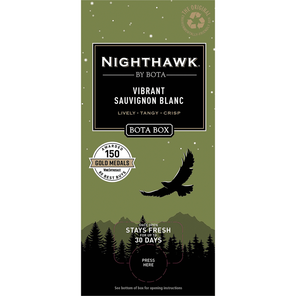 Bota Box Nighthawk Vibrant Sauvignon Blanc | Total Wine & More