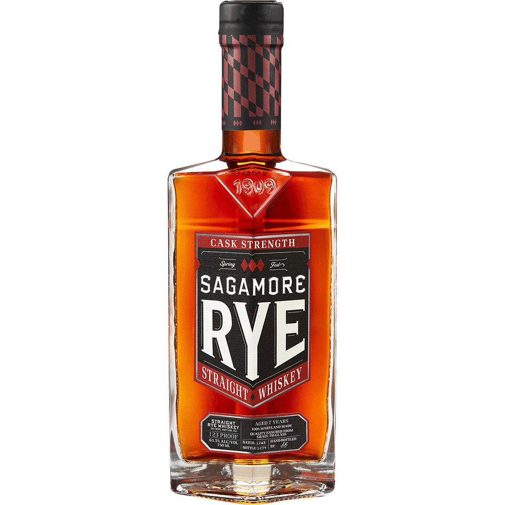 Sagamore Spirit Rye Cask Strength 7 Yr Whiskey | Total Wine & More