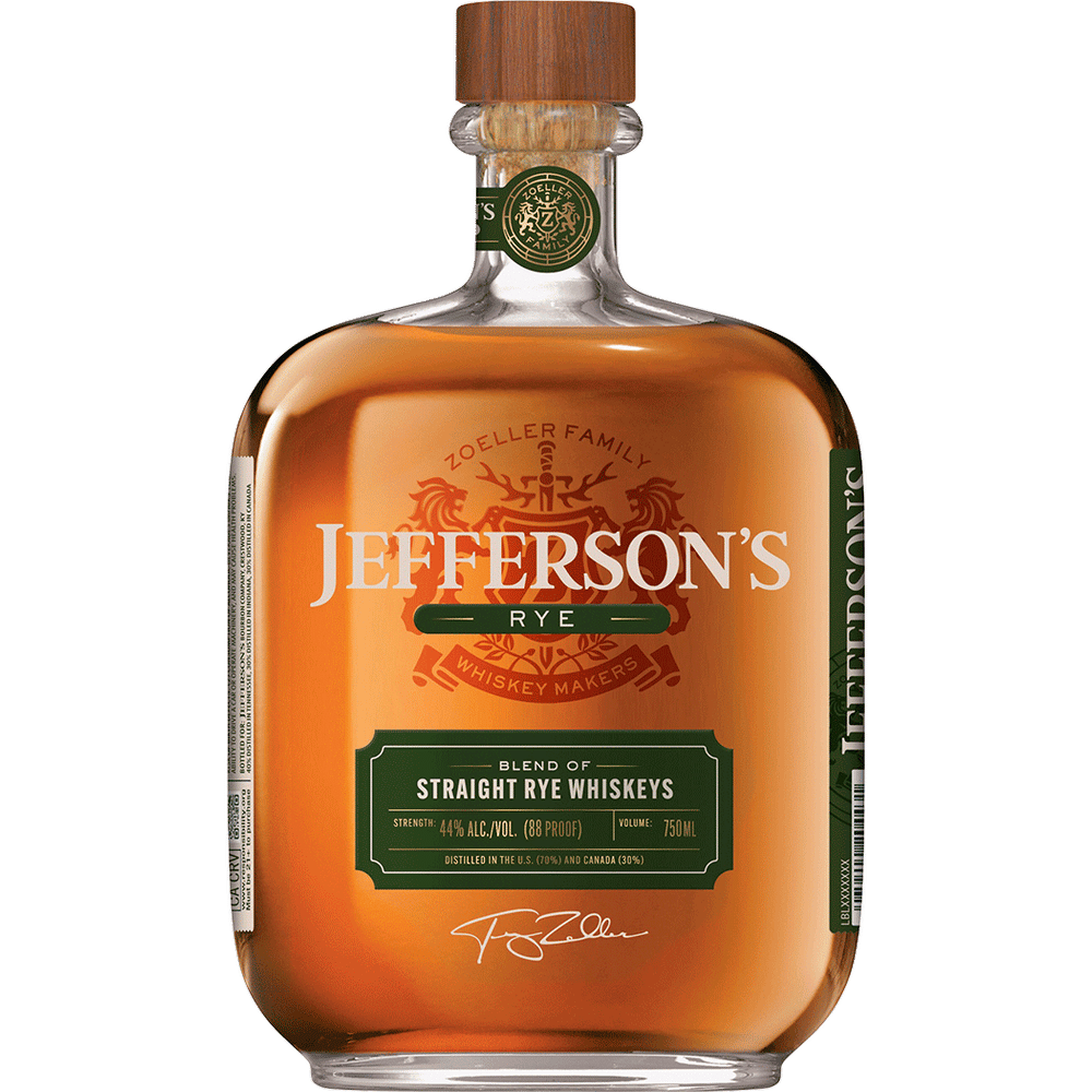 Jefferson's Rye Whiskey | Total Wine & More