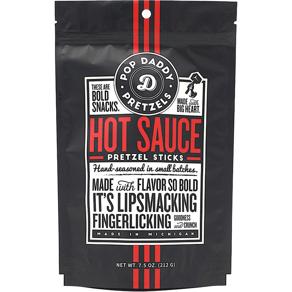 Pop Daddy Hot Sauce Pretzels | Total Wine & More