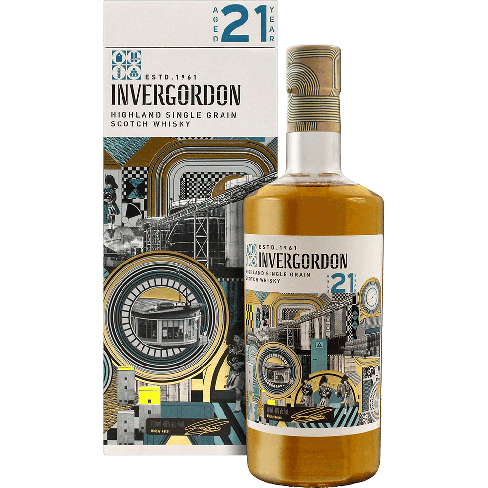 Invergordon 21Yr Single Grain Scotch Whisky | Total Wine & More