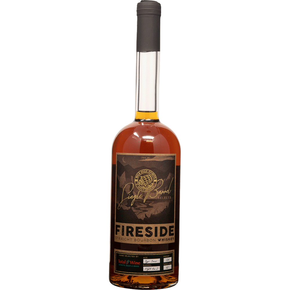 Mile High Fireside Colorado Bourbon Cask Strength Barrel Select | Total ...
