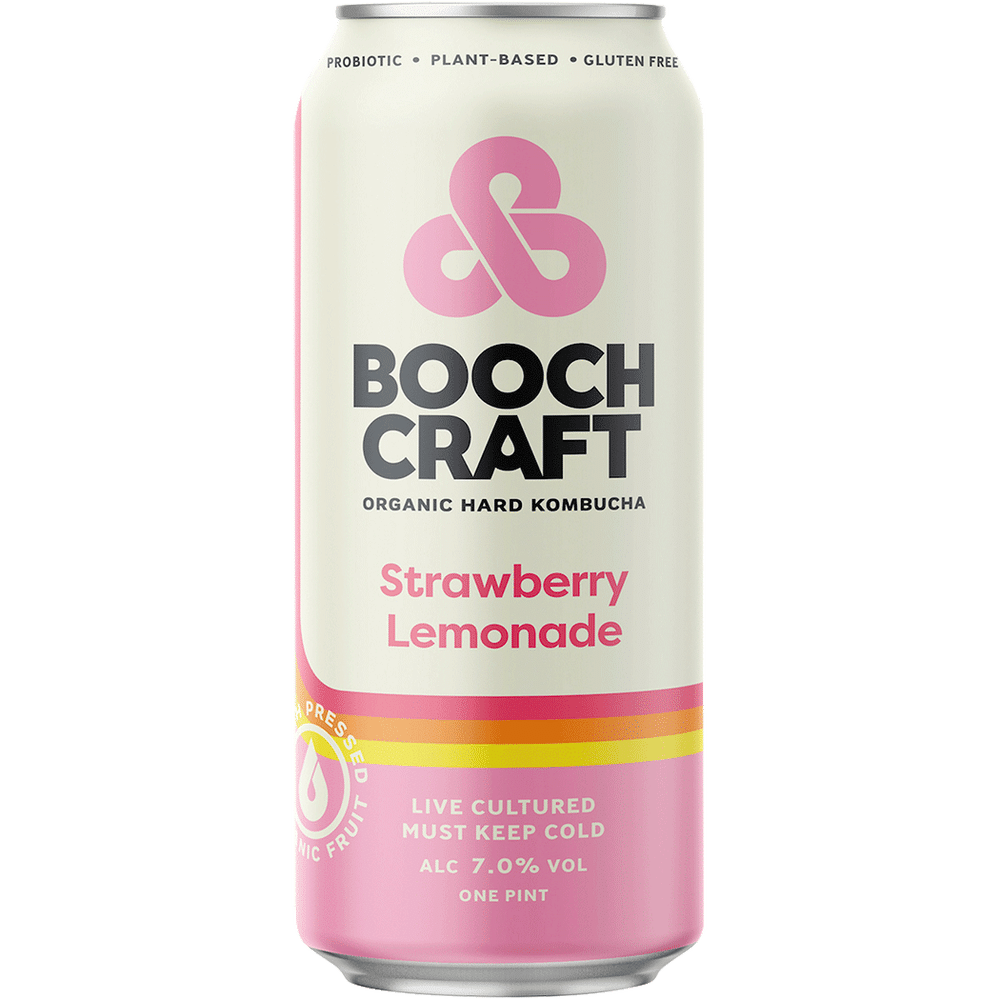Boochcraft Strawberry Lemonade 16oz | Total Wine & More