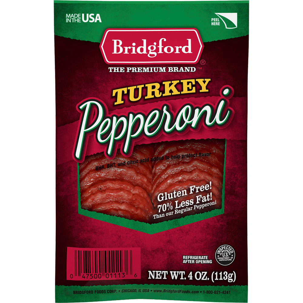 Bridgford Sliced Turkey Pepperoni | Total Wine & More