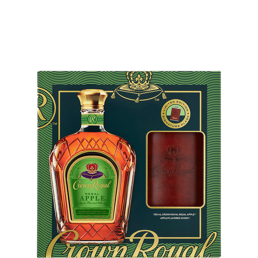Crown Royal Regal Apple w/ Flask | Total Wine & More