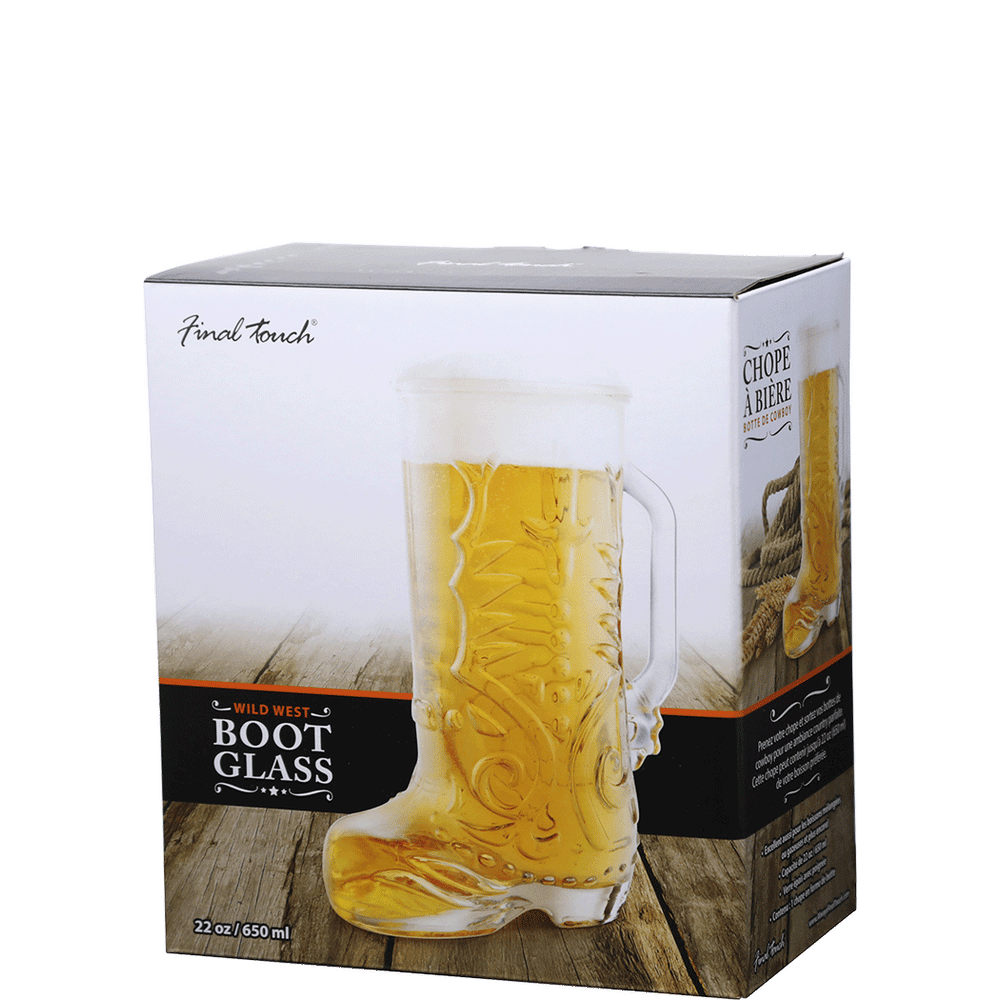 Final Touch Wild West Boot Glass | Total Wine & More