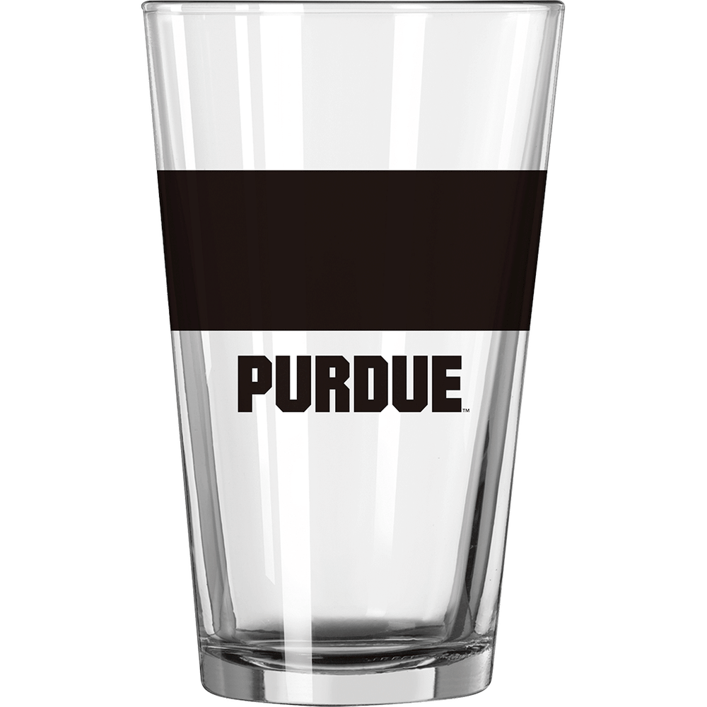 Purdue 16oz Colorblock Pint Glass | Total Wine & More