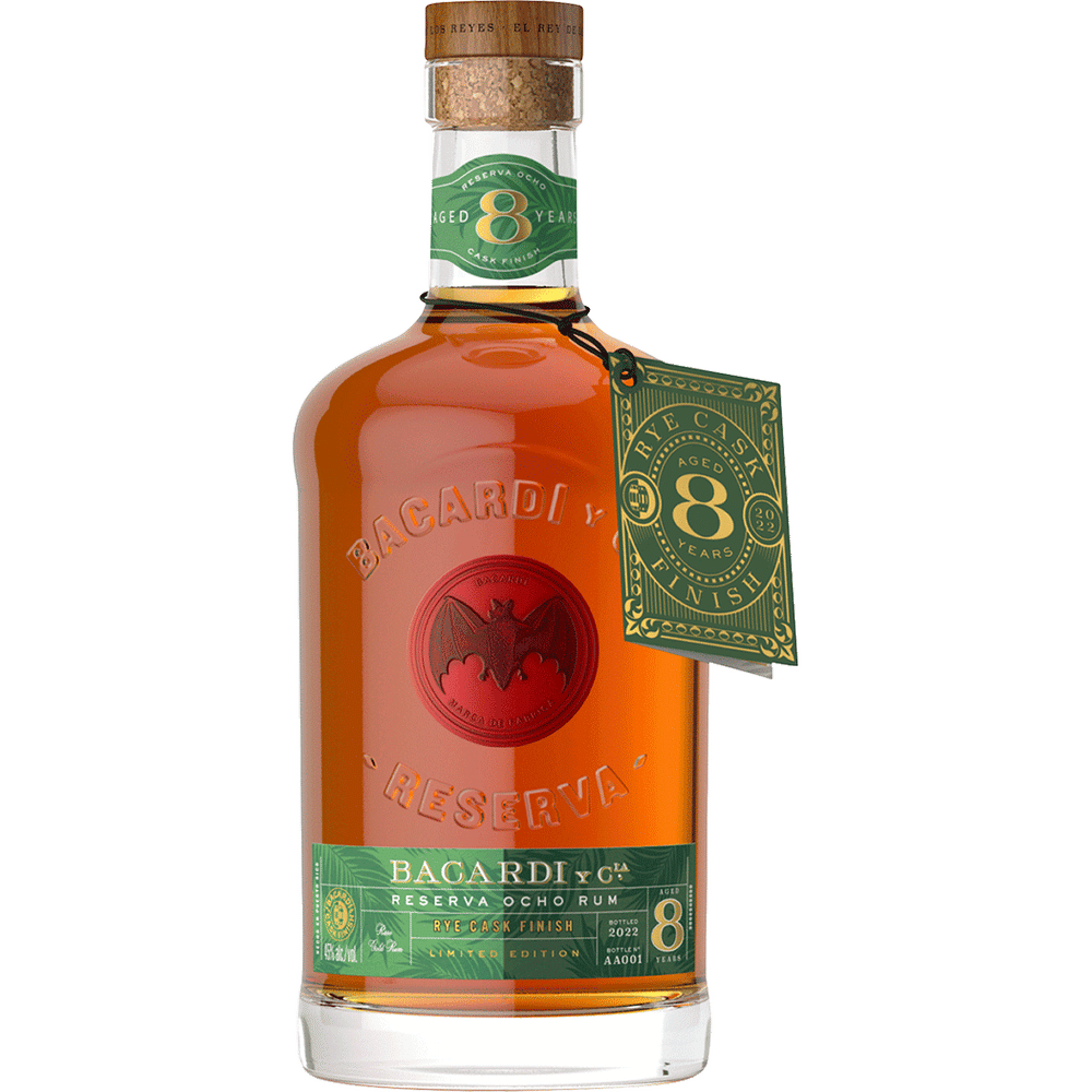Bacardi Reserva Ocho Rye Cask Rum | Total Wine & More