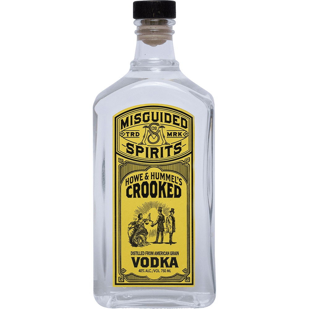Misguided Spirits Howe and Hummel's Crooked Vodka | Total Wine & More