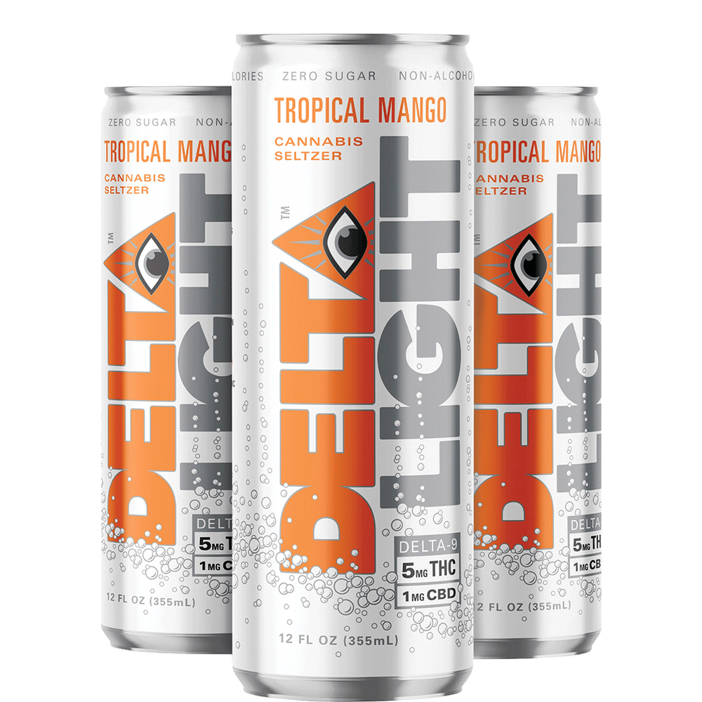 Delta Light THC 5mg Tropical Mango | Total Wine & More