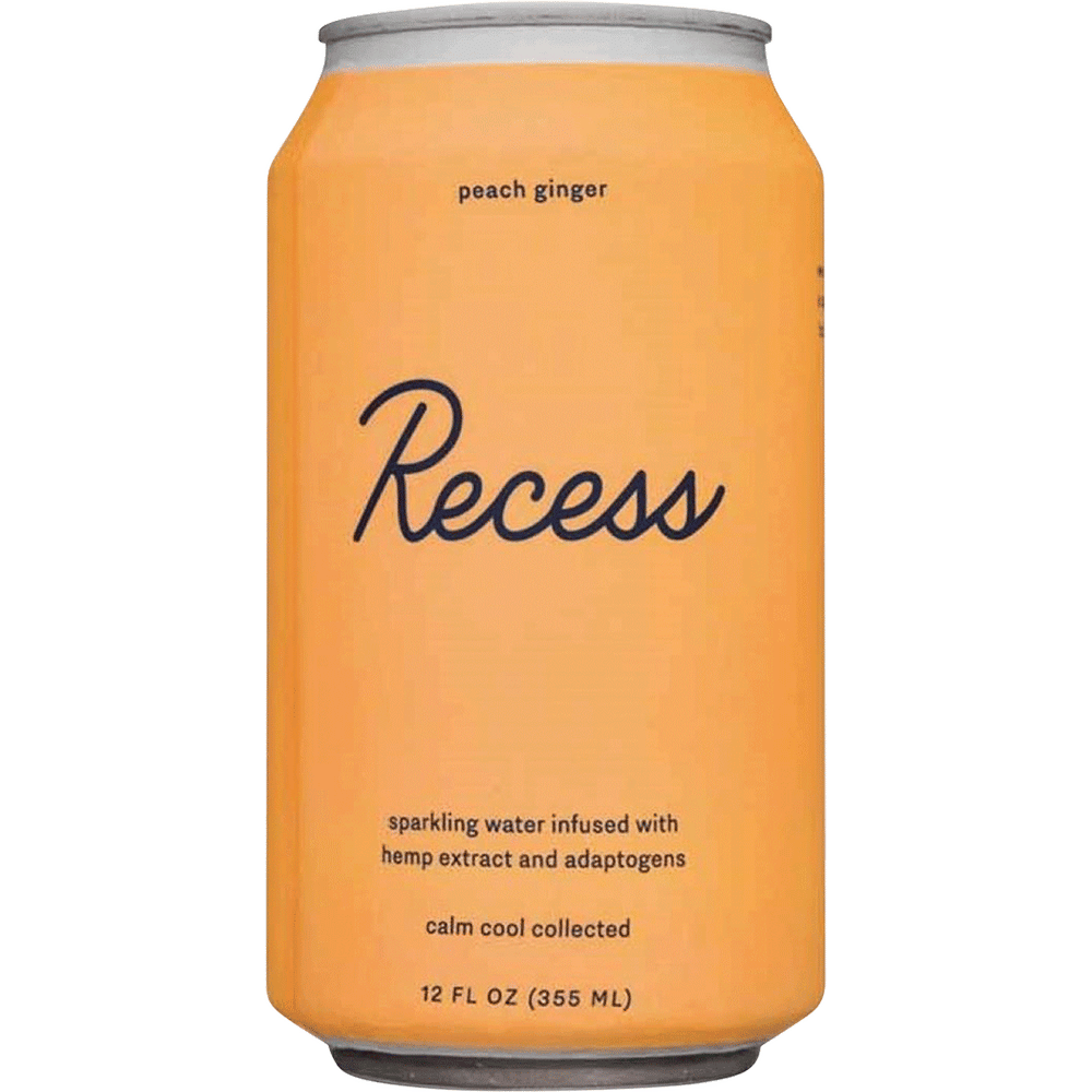 Recess Peach Ginger CBD | Total Wine & More