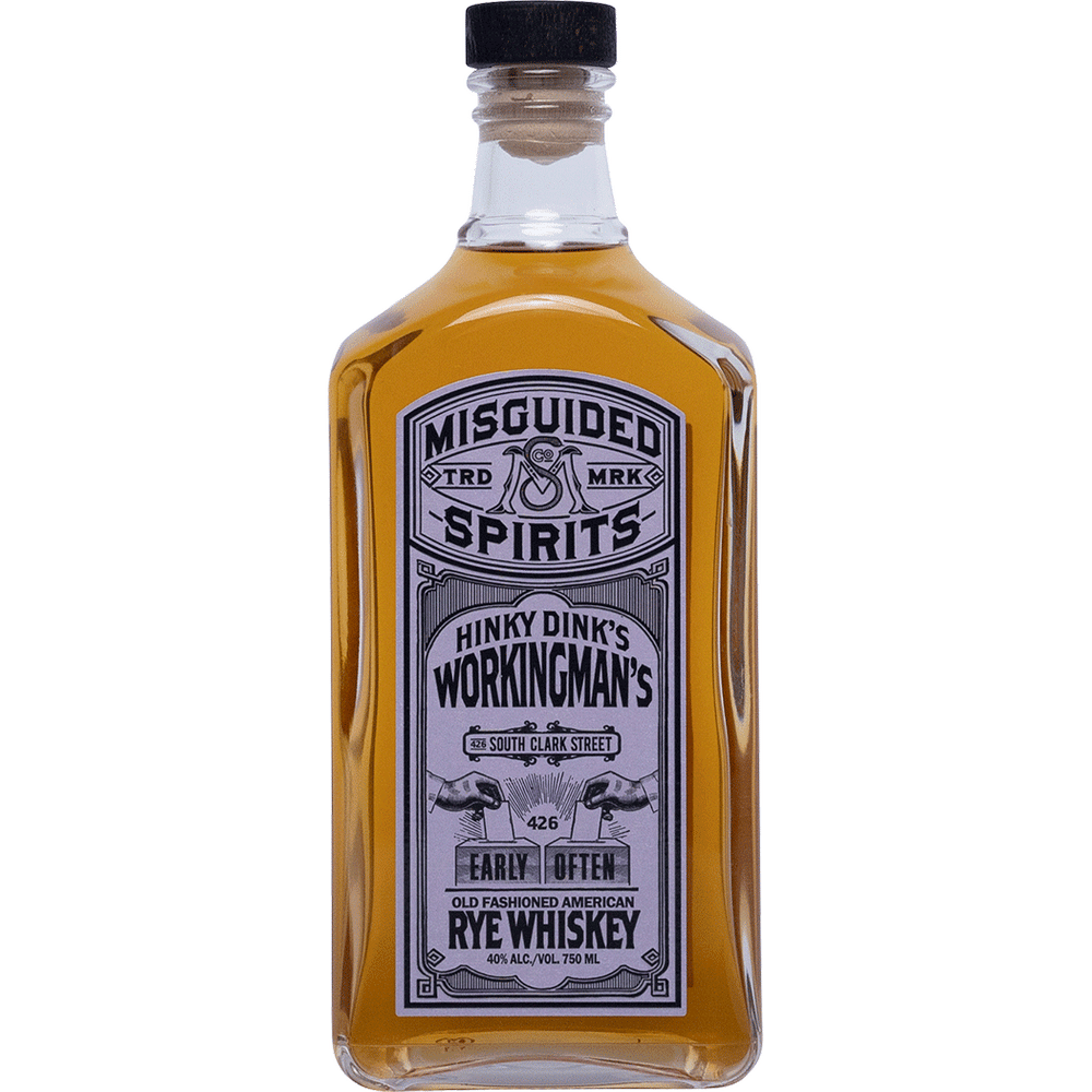 Misguided Spirits Hinky Dinks Workingman's Whiskey | Total Wine & More