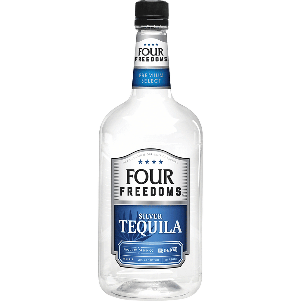 Four Freedoms Silver Tequila Plastic | Total Wine & More