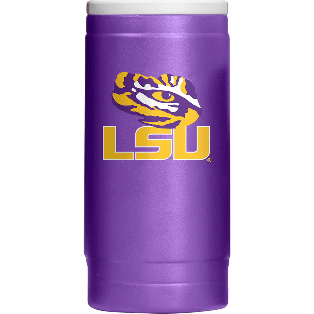 LSU Flipside Powder Coat Slim Can Coolie | Total Wine & More