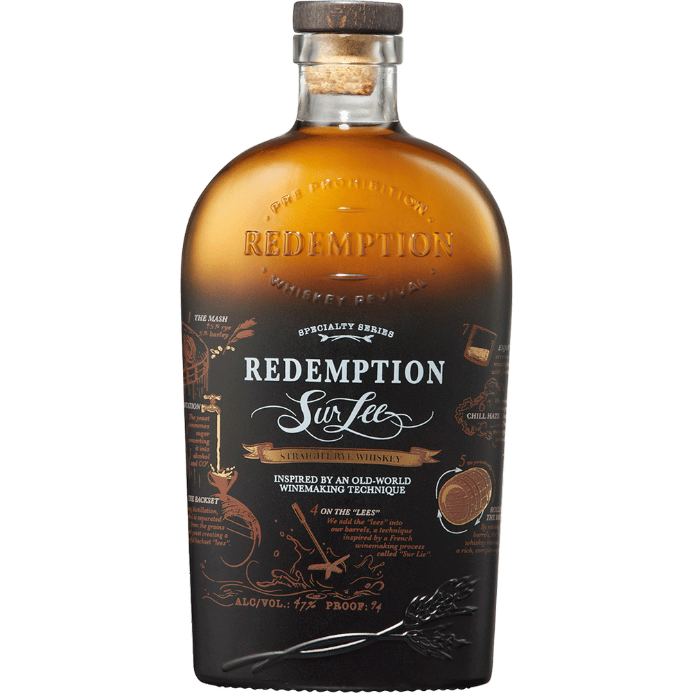 Redemption Sur Lee Straight Rye Whiskey | Total Wine & More