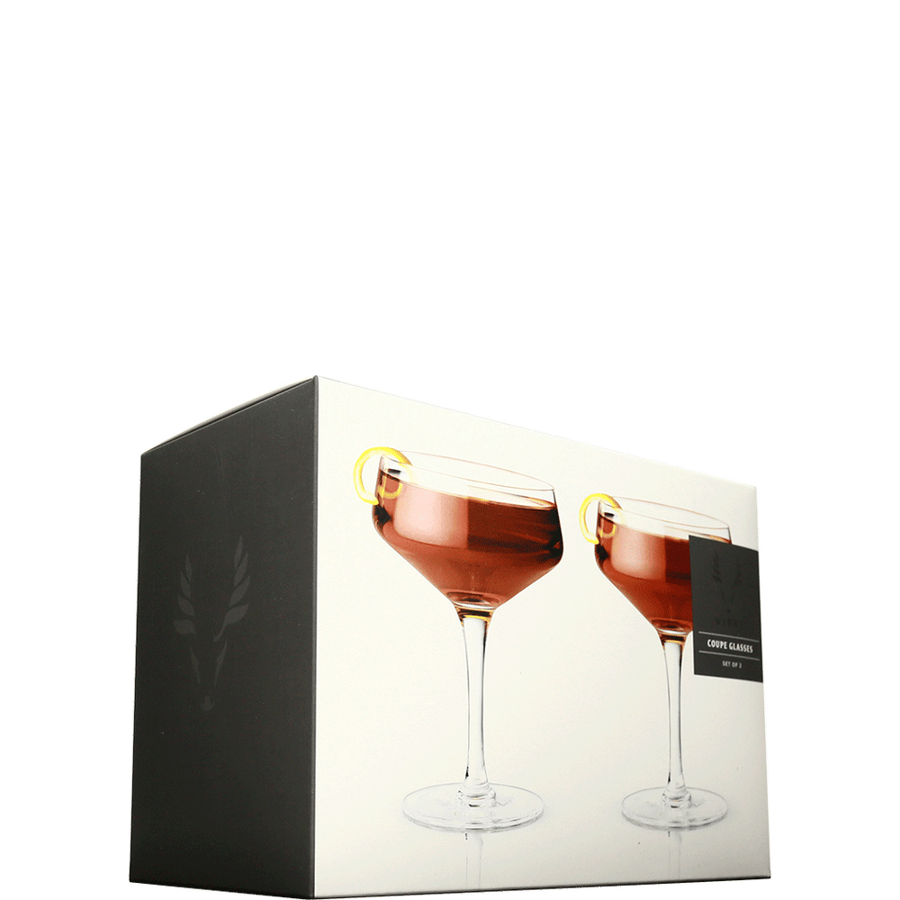 Viski - Crystal Coupe Glass 2pk | Total Wine & More