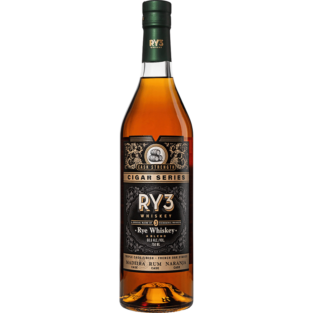 RY3 Cigar Series Cask Strength Rye Whiskey | Total Wine & More
