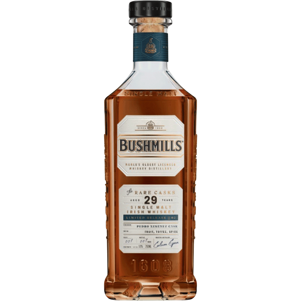 Bushmills Rare Cask Irish 29yr Whisky | Total Wine & More