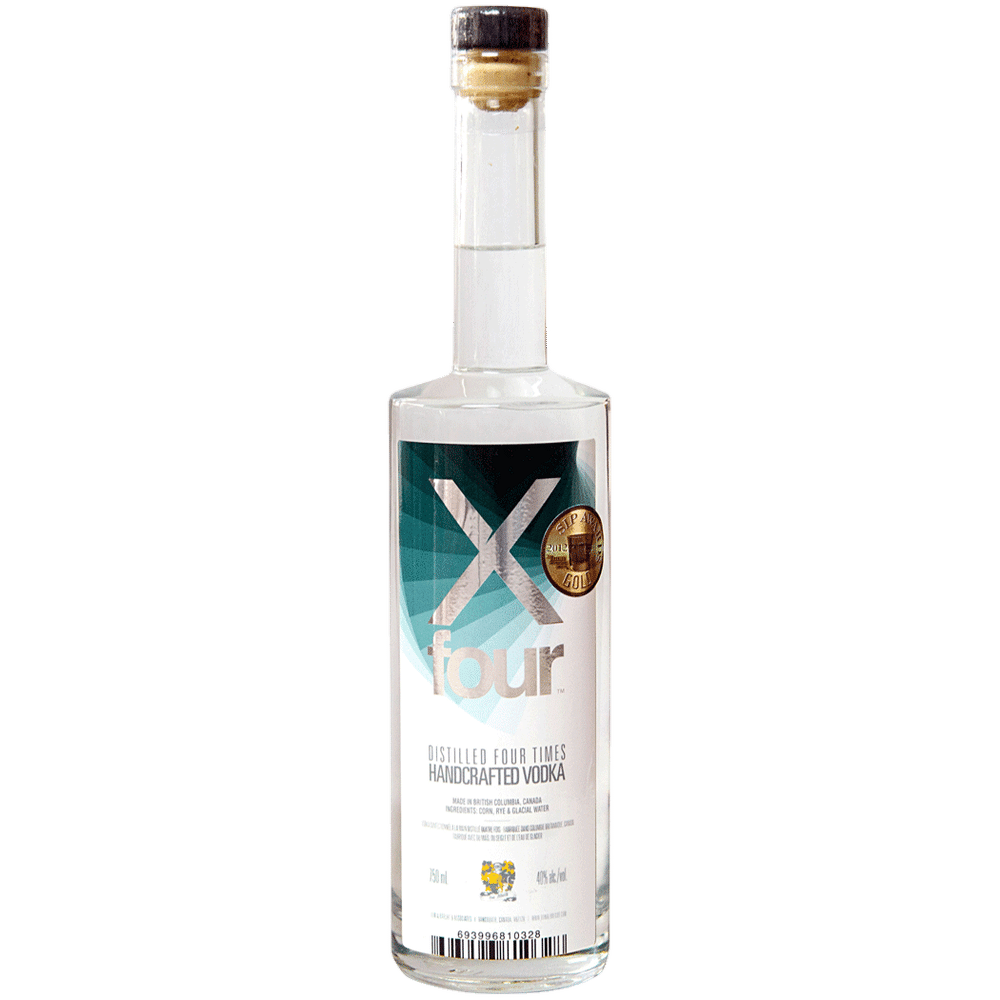 XFour Handcrafted Vodka | Total Wine & More