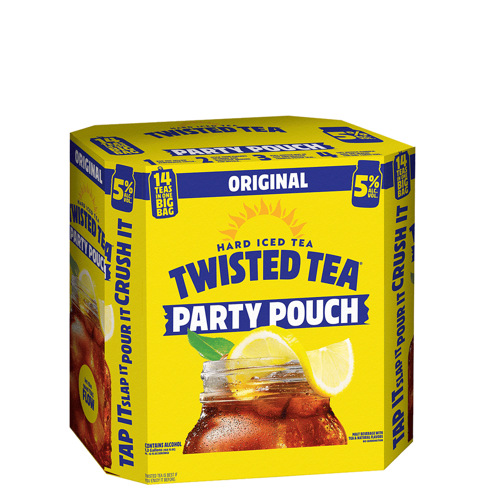 Twisted Tea Original Party Pouch Hard Iced Tea | Total Wine & More