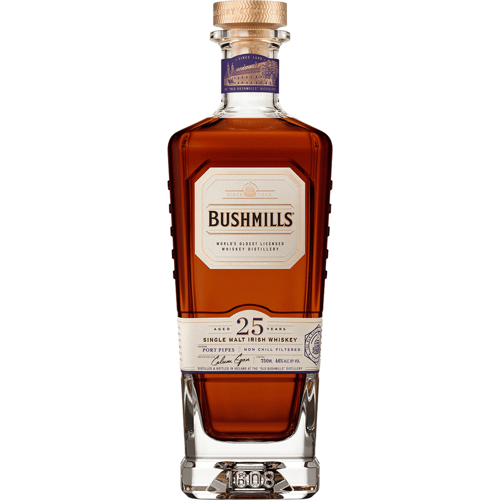 Bushmills Single Malt Irish Whiskey 25 Yr | Total Wine & More