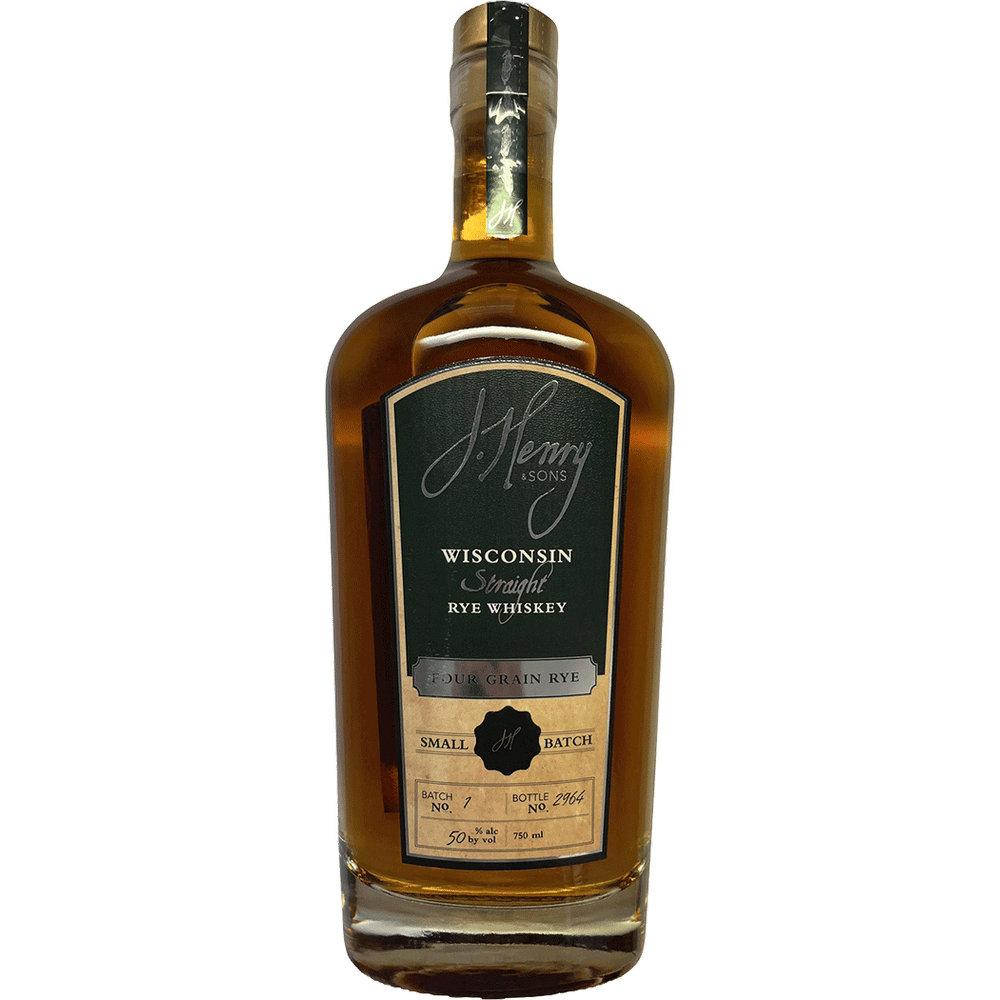 J. Henry Four Grain Straight Rye Whiskey | Total Wine & More