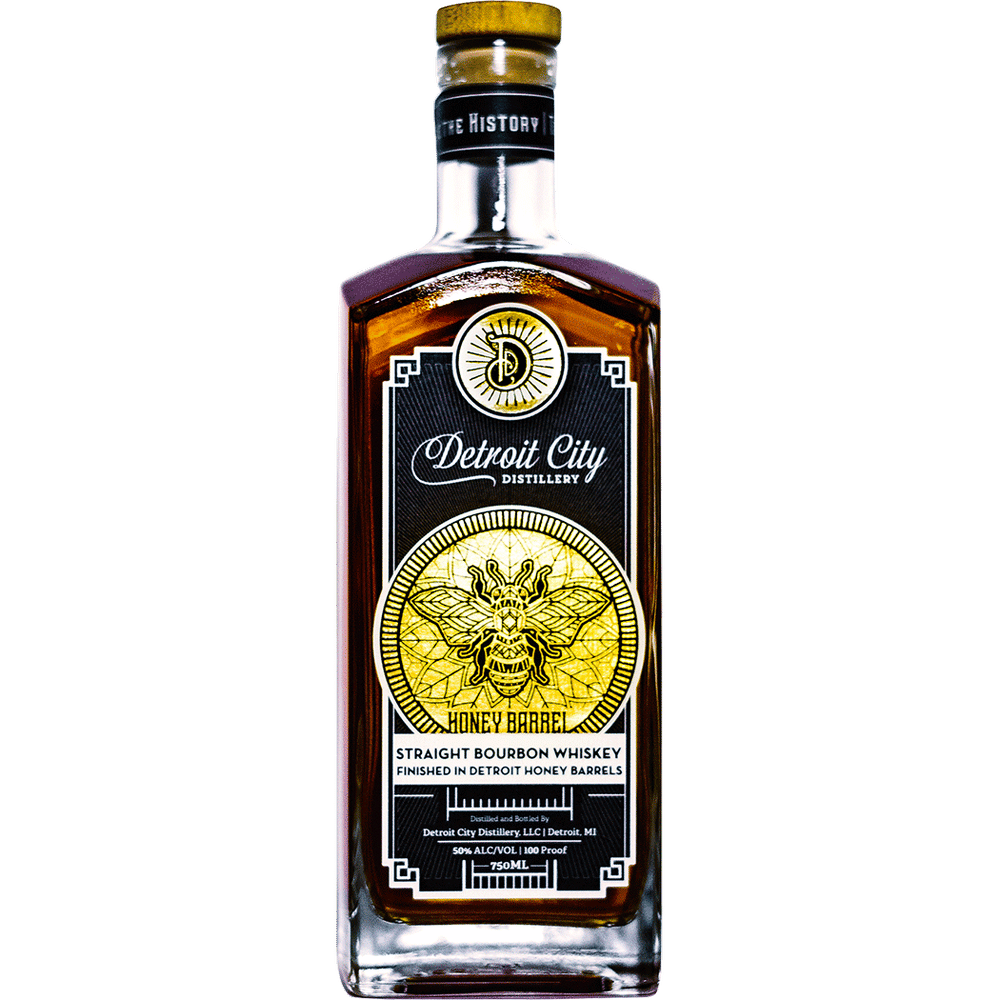 Detroit City Honey Barrel Finished Straight Bourbon Whiskey | Total ...