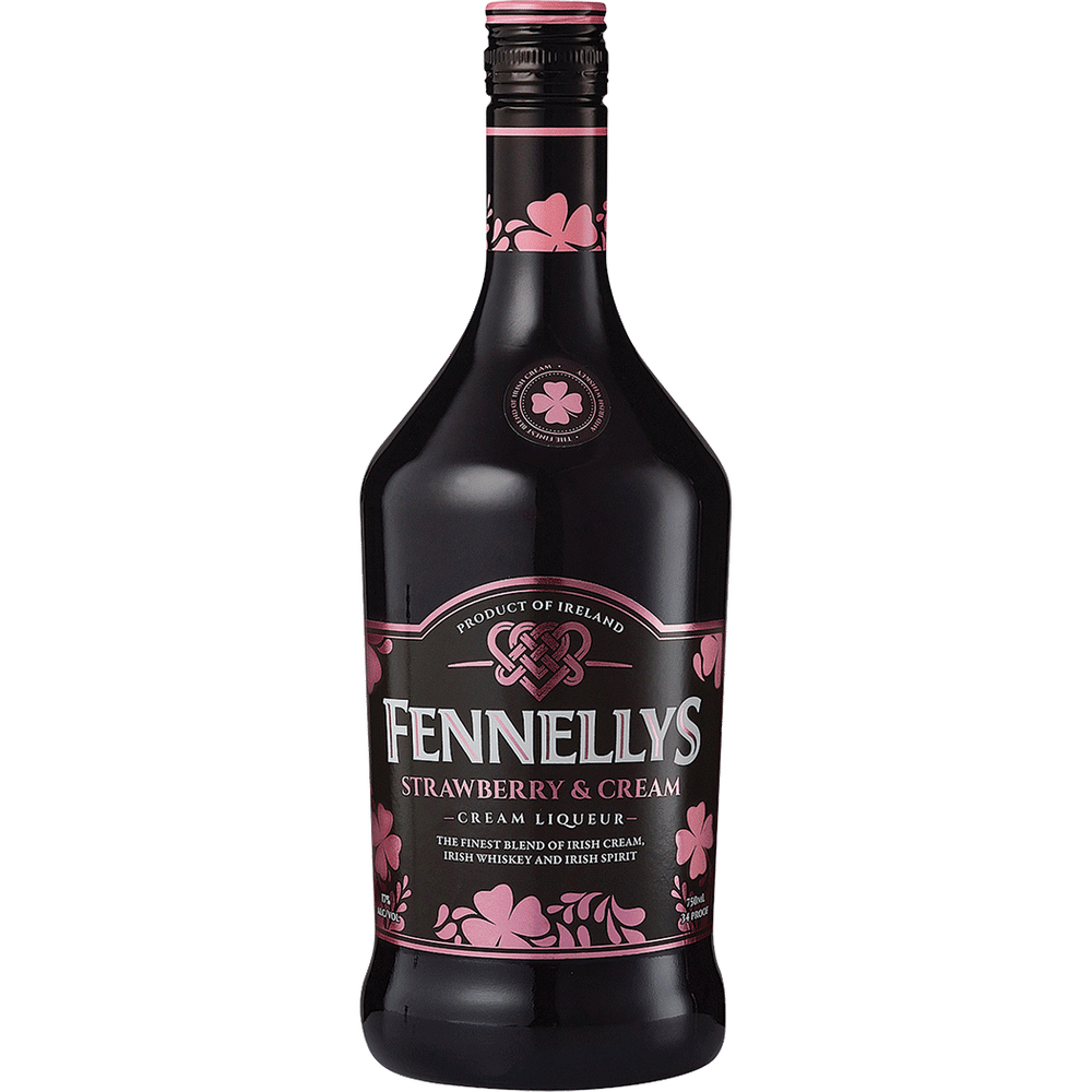 Fennellys Strawberry Cream Irish Cream Liqueur | Total Wine & More