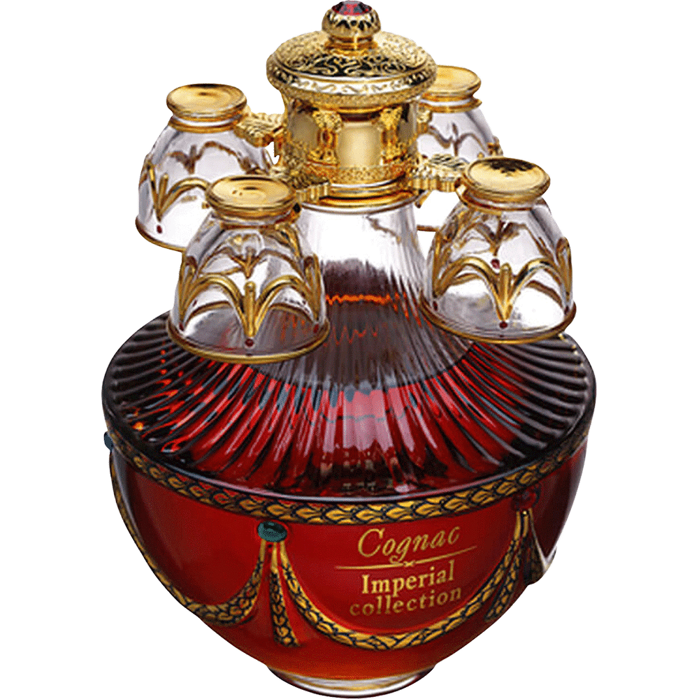 Imperial Collection Grande Champagne Cognac in Gold Egg | Total Wine & More