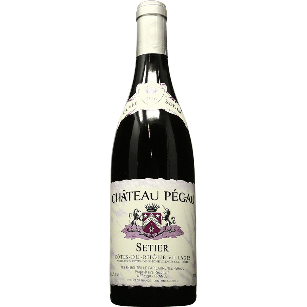 Chateau Pegau Cotes du Rhone Villages Cuvee Setier | Total Wine & More