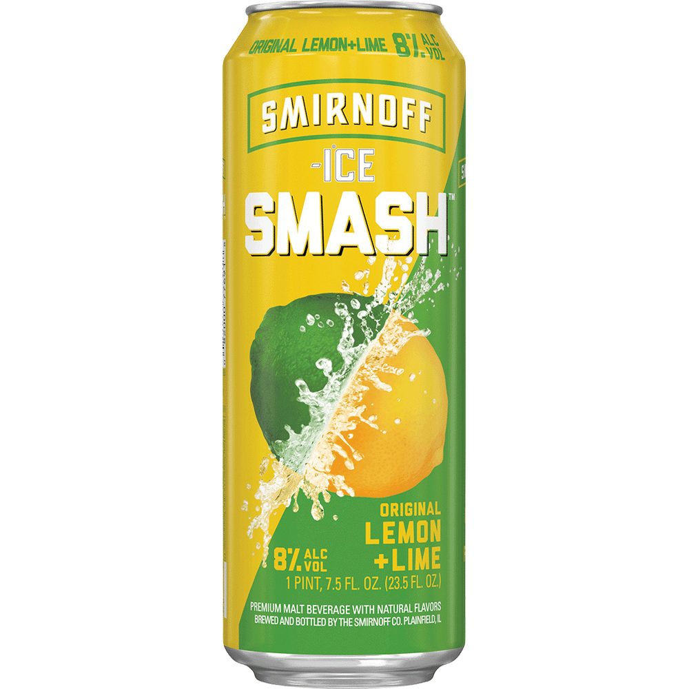 Smirnoff SMASH Lemon & Lime | Total Wine & More