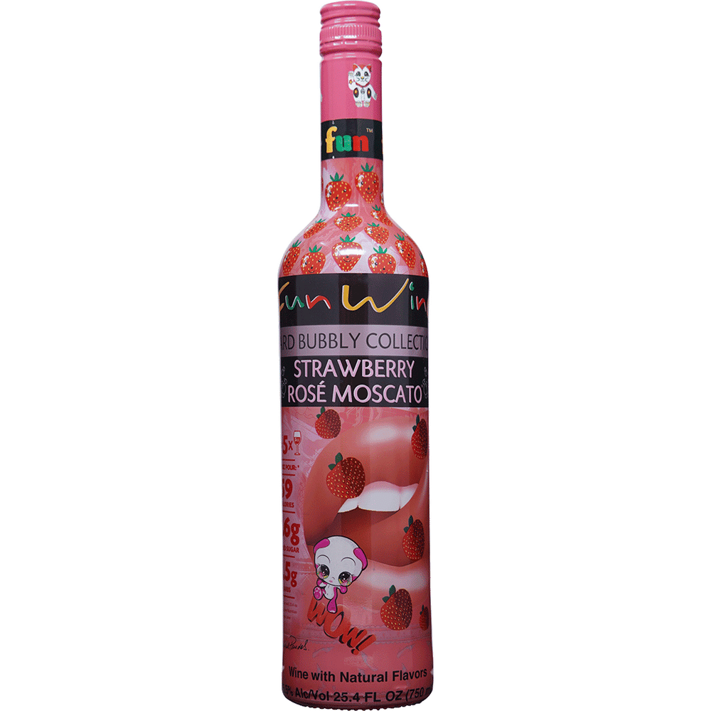 Fun Wine Strawberry Rose Moscato | Total Wine & More