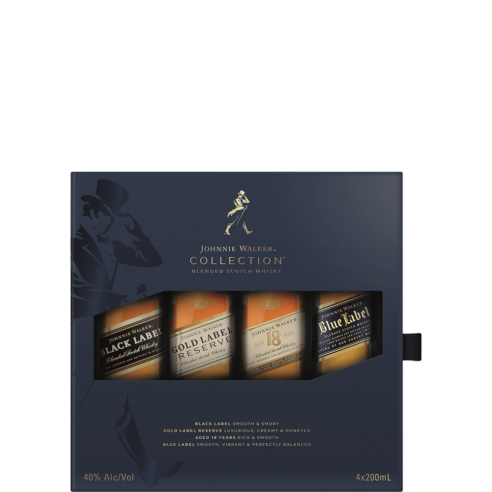 Johnnie Walker Sampler Pack Blended Scotch | Total Wine & More - 4pk-200ml