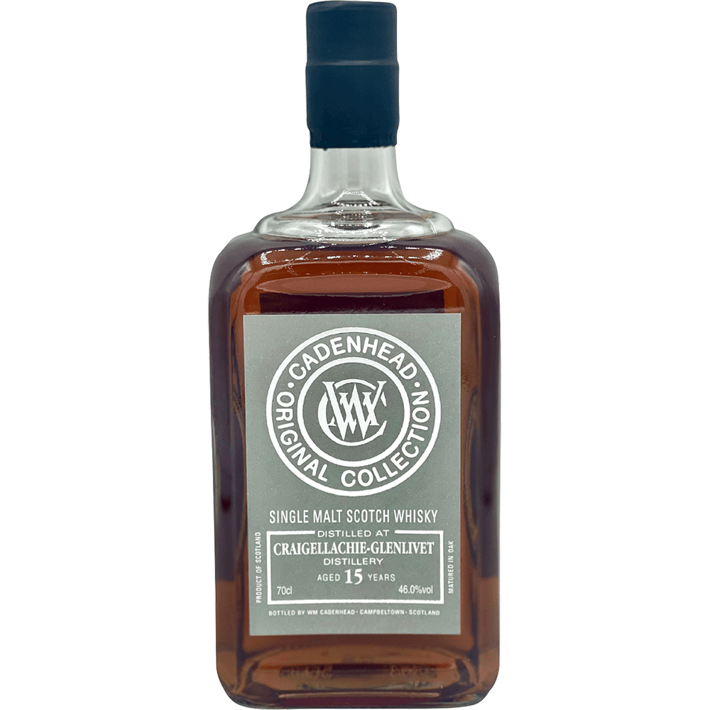 WM Cadenhead Craigellachie Glenlivet 15 Year Single Malt Scotch | Total ...