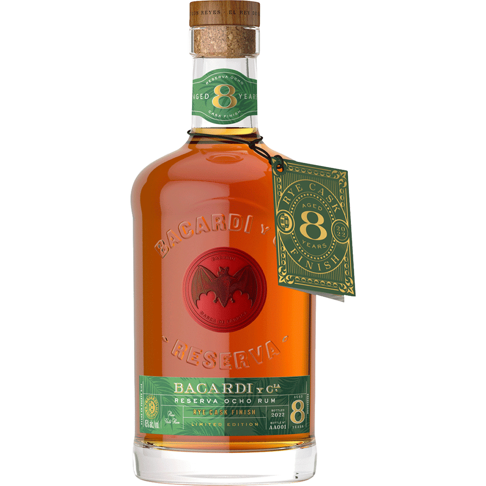 Bacardi Reserva Ocho Rye Cask Rum | Total Wine & More