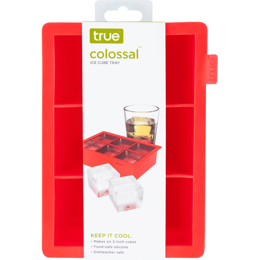 True Red Colossal Ice Cube Tray | Total Wine & More