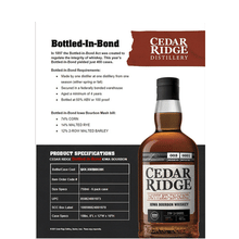 Cedar Ridge Whiskey | Total Wine & More