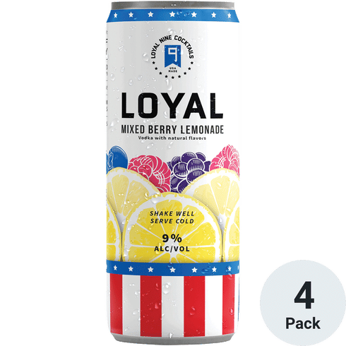 Loyal 9 Mixed Berry Lemonade | Total Wine & More