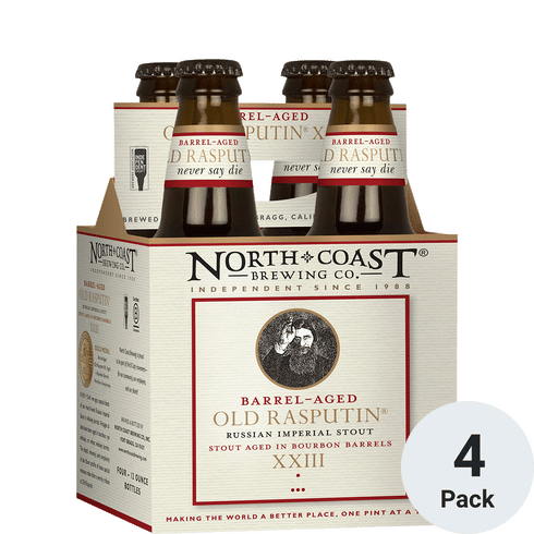 North Coast Bourbon Barrel-Aged Old Rasputin Russian Imperial Stout ...