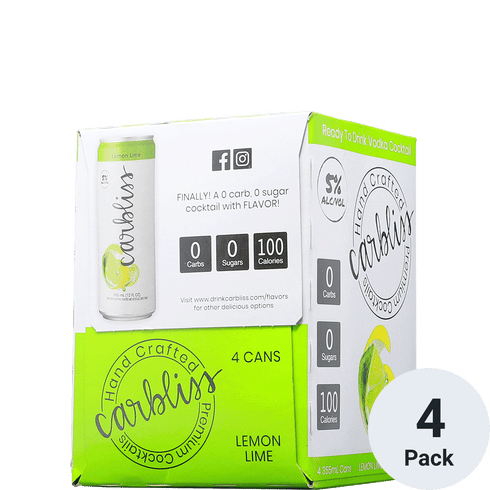 Carbliss Vodka Lemon Lime | Total Wine & More
