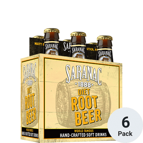 Saranac Soda Diet Root Beer | Total Wine & More