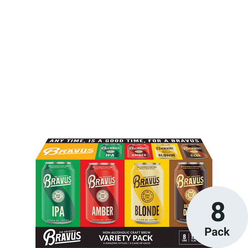 Bravus Non-Alcoholic Beer Variety Pack | Total Wine & More