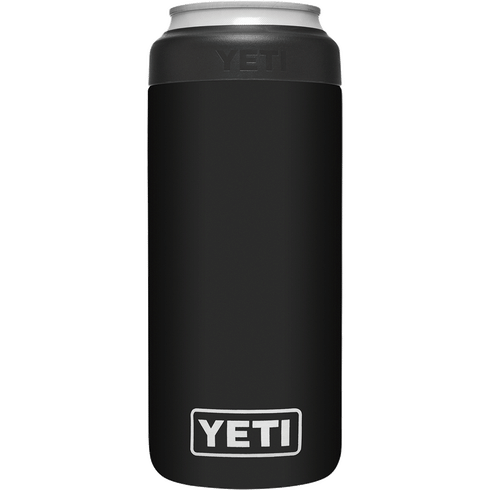 Yeti Rambler Colster Slim Black | Total Wine & More