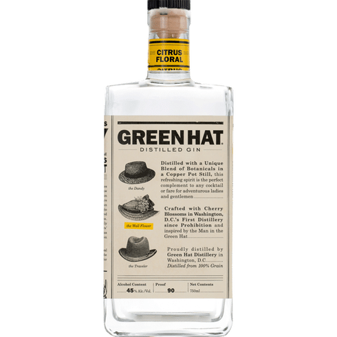 Green Hat Citrus Floral Gin | Total Wine & More