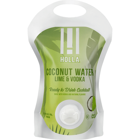 Holla Coconut Water Lime Organic Vodka RTD | Total Wine & More