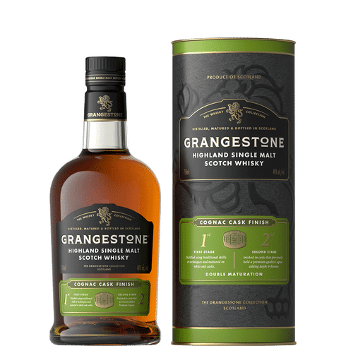 Grangestone Cognac Cask Finish Single Malt Scotch Whisky | Total Wine ...