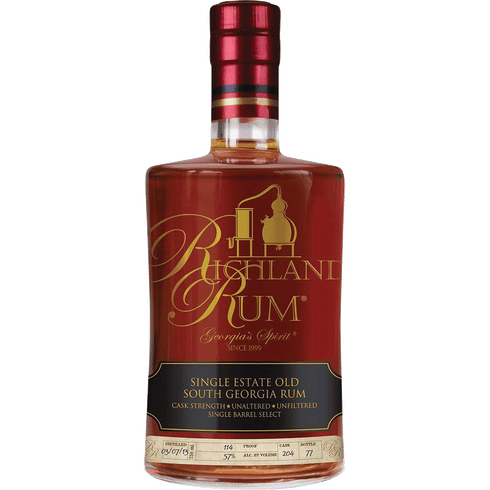 Richland Rum Single Estate Cask Strength Rum | Total Wine & More