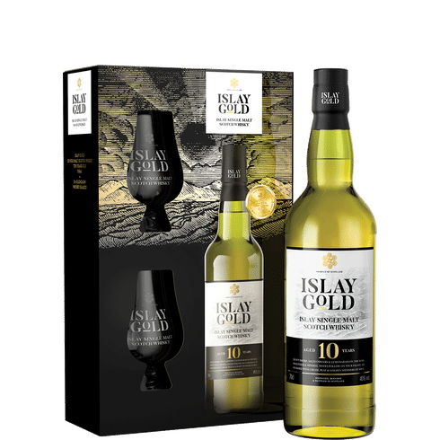 Islay Gold 10Yr w 2 Glasses | Total Wine & More