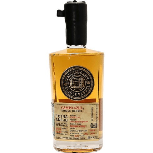 Campo Azul Extra Anejo Tequila Single Barrel TN Whiskey Barrel Select ...