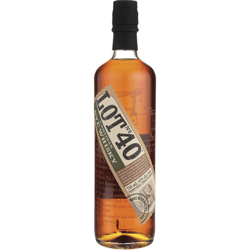 Lot 40 Canadian Rye Whisky | Total Wine & More